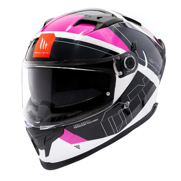 Casco MT Helmets Braker SV A8 Lab Rosa Brillo – Bikesport Chile