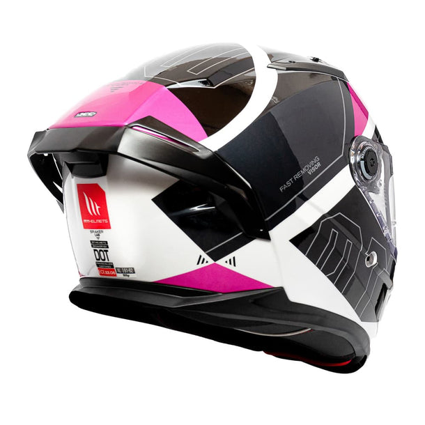 Casco MT Helmets Braker SV A8 Lab Rosa Brillo – Bikesport Chile