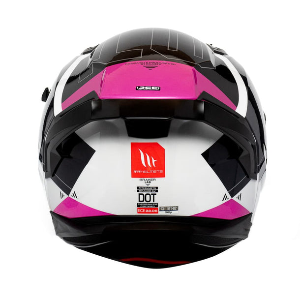Casco MT Helmets Braker SV A8 Lab Rosa Brillo – Bikesport Chile