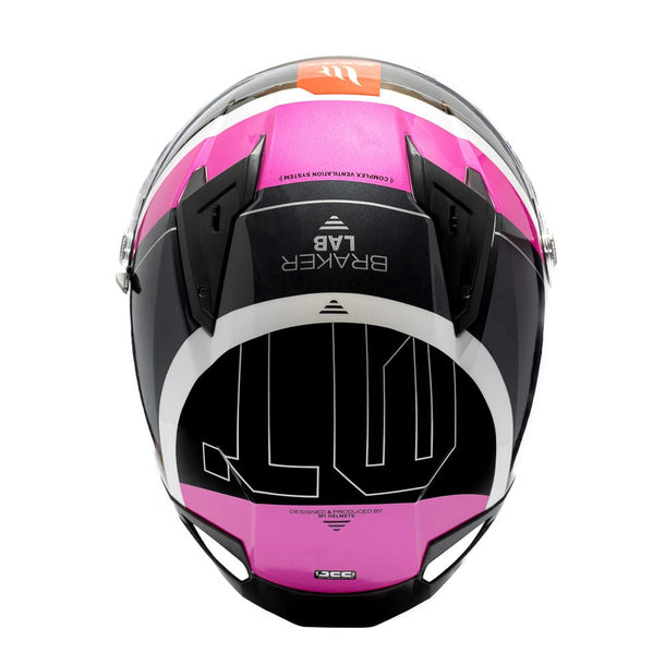 Casco MT Helmets Braker SV A8 Lab Rosa Brillo – Bikesport Chile