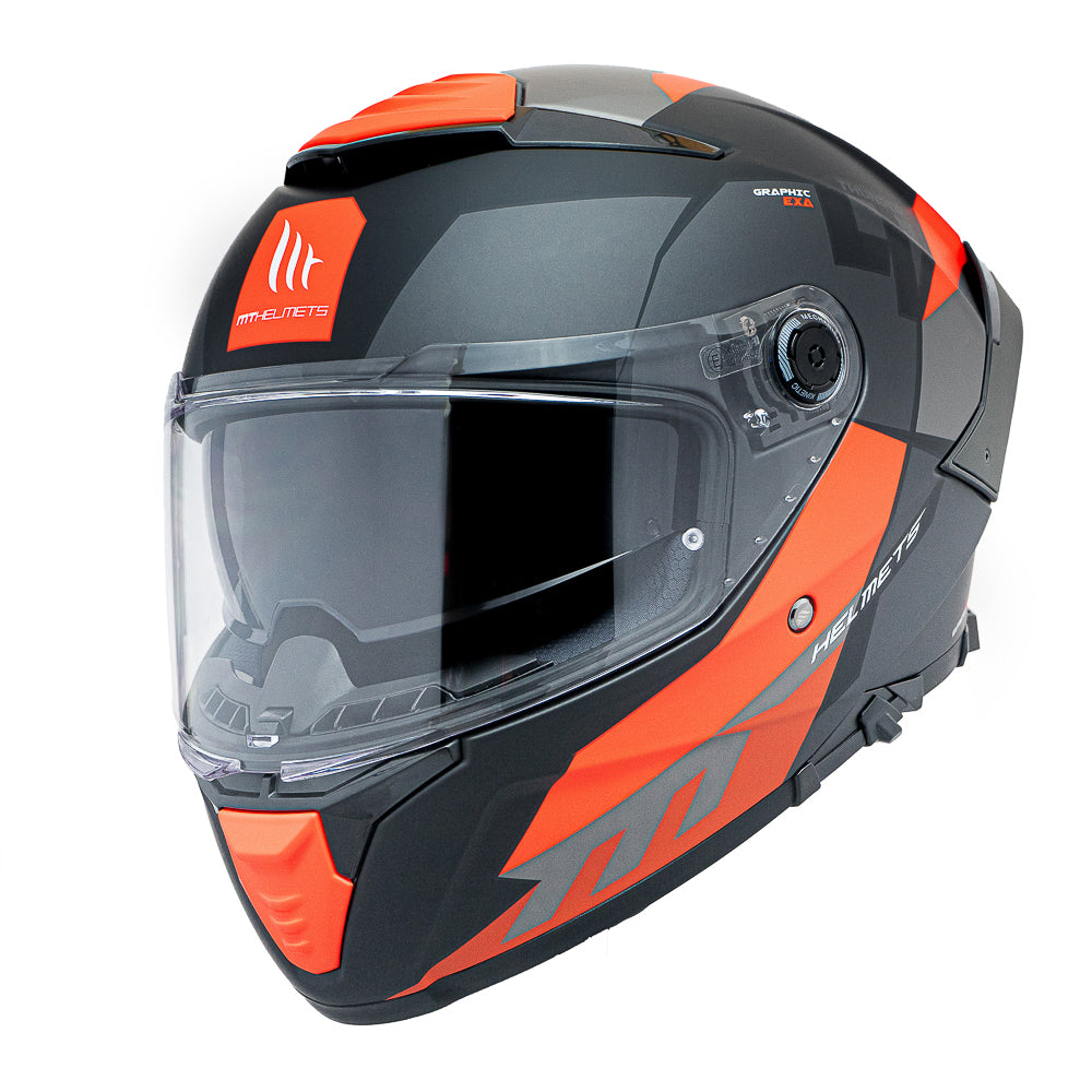 Casco MT Helmets Thunder 4 SV Exa A5 Rojo Mate + Pinlock Incluido ...